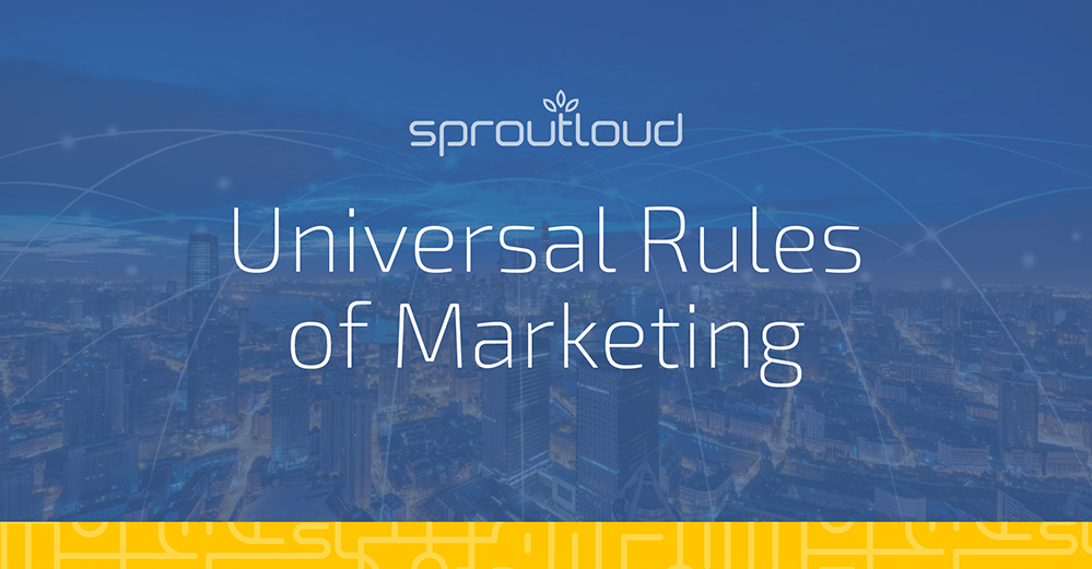 Universal Rules of Marketing