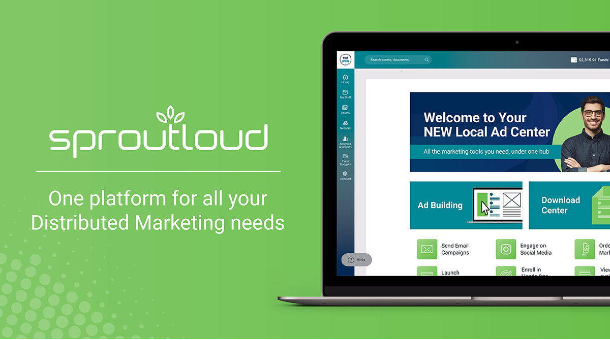 SproutLoud Incent™ - Brand-to-Local Marketing Platform